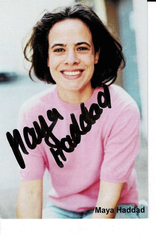 original autogramm maya haddad (D'occasion) à oftringen pour CHF 5 ...