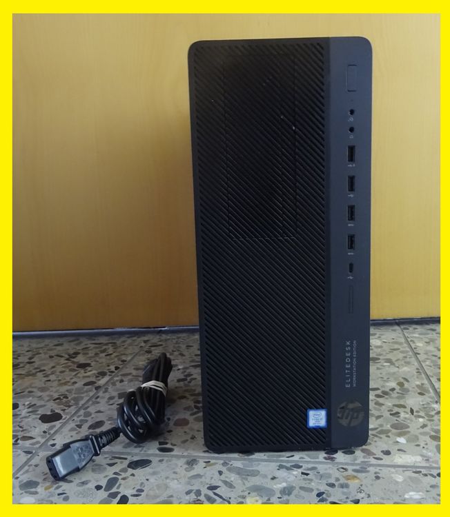 HP EliteDesk 800 G4 Tower i7-8700 16GB/512 SSD M2 GTX 1080 (Gebraucht ...
