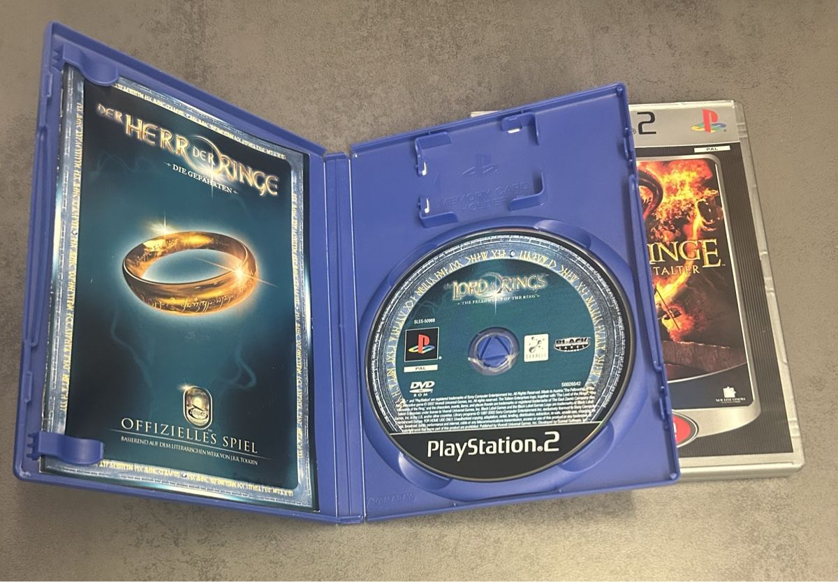 Herr der Ringe Die Gefährten, Das Dritte Zeitalter PS2 Games (Gebraucht ...