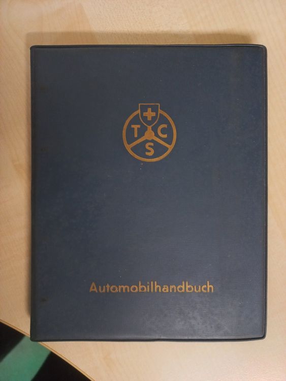 Oldtimer altes TCS Automobil - Handbuch sehr ausführlich (Gebraucht) in ...