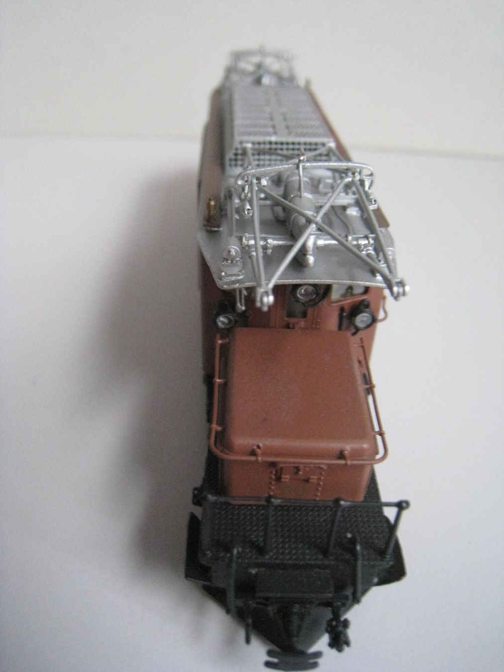 Edelweiss, Ge 4/4 82 Bernina Krokodil braun + Scheren-Pantos (Neu ...