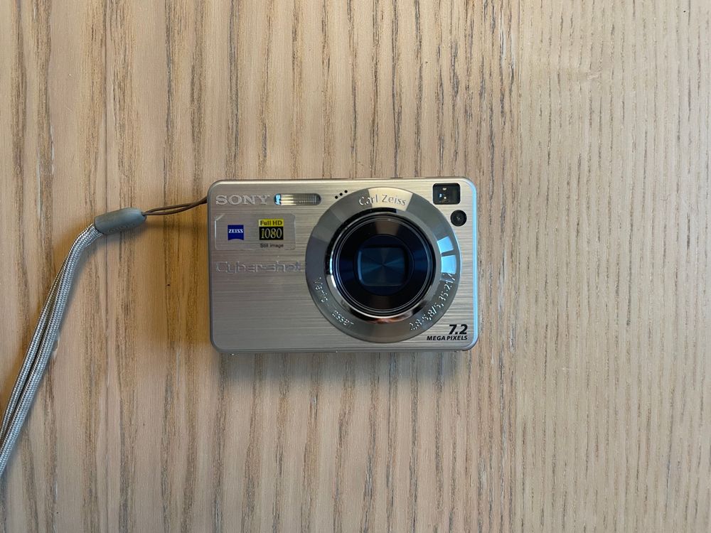 Sony Cyber-shot DSC W120 – kompakte Digitalkamera mit Carl Z (Gebraucht ...