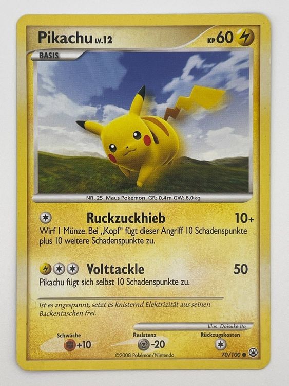 Pikachu 70/100 Pokémon Majestic Dawn (Neu (gemäss Beschreibung)) in ...
