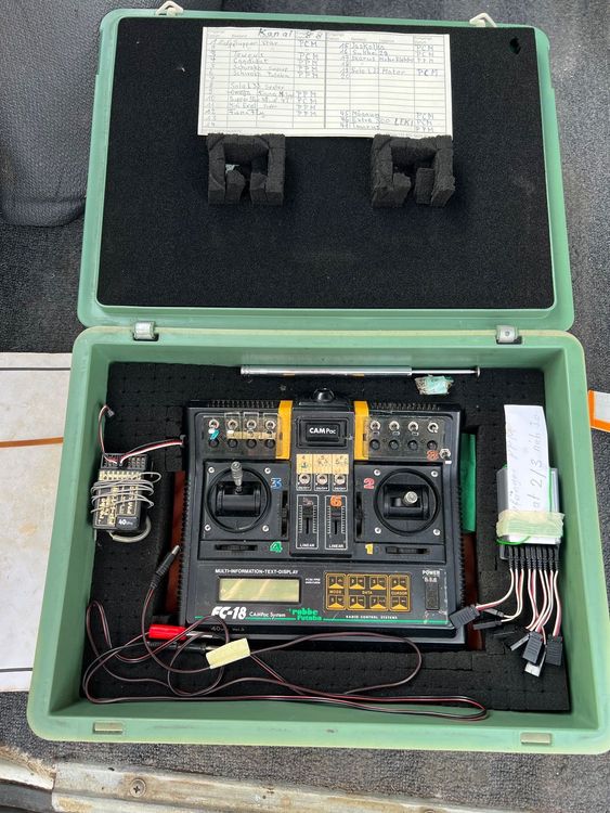 Futaba FC-18 Fernsteuerung (Gebraucht) in Mühlau für CHF 29 – mit ...