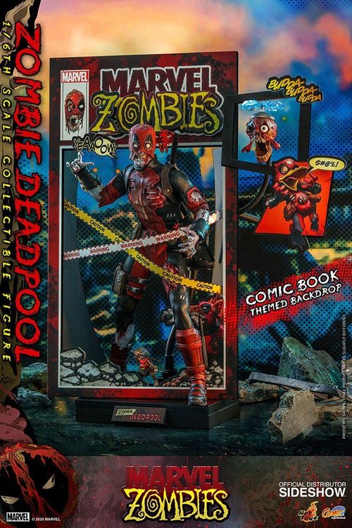 Marvel Zombies Comic Masterpiece 1/6 Zombie Deadpool 31 cm | Kaufen auf ...