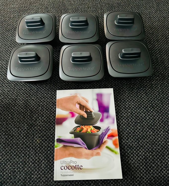 Tupperware UltraPro Cocotte, 6 Stück, inkl. Rezeptheft | Kaufen auf Ricardo