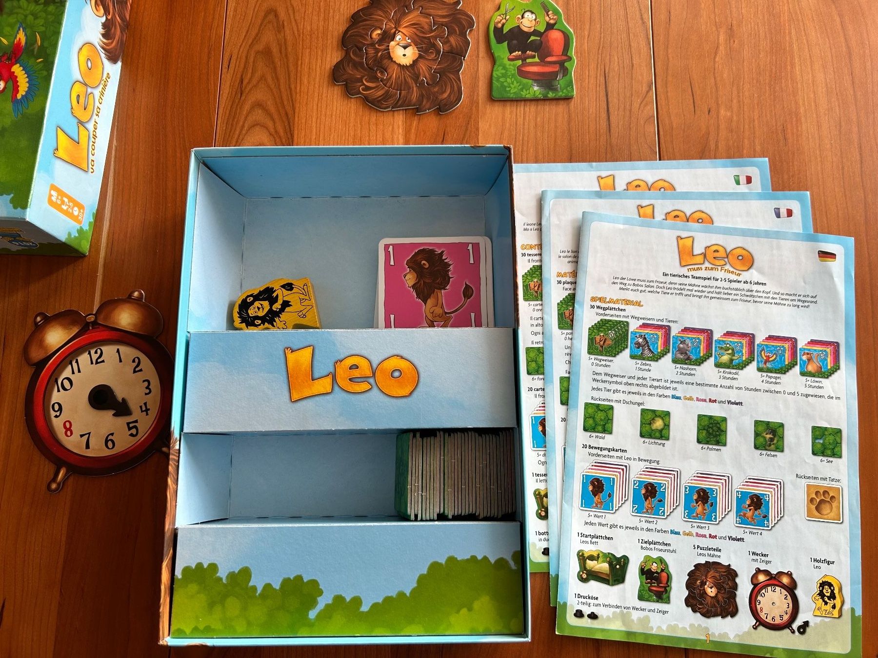 Leo muss zum Friseur, Kinderspiel, komplett, top Zustand! (Gebraucht ...