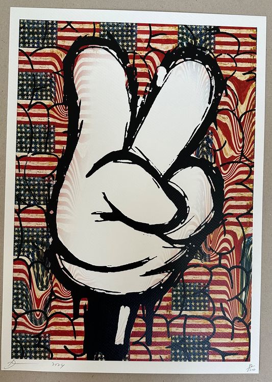 Death: Mickey Victory, POP Art, signiert 10/100 (Neu (gemäss Beschreibung)) in Meilen für CHF 39 ...