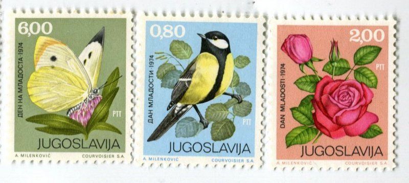 Briefmarken "Vögel, Schmetterlinge". Jugoslawien. (Neu und originalverpackt) in Basel für CHF 2 ...
