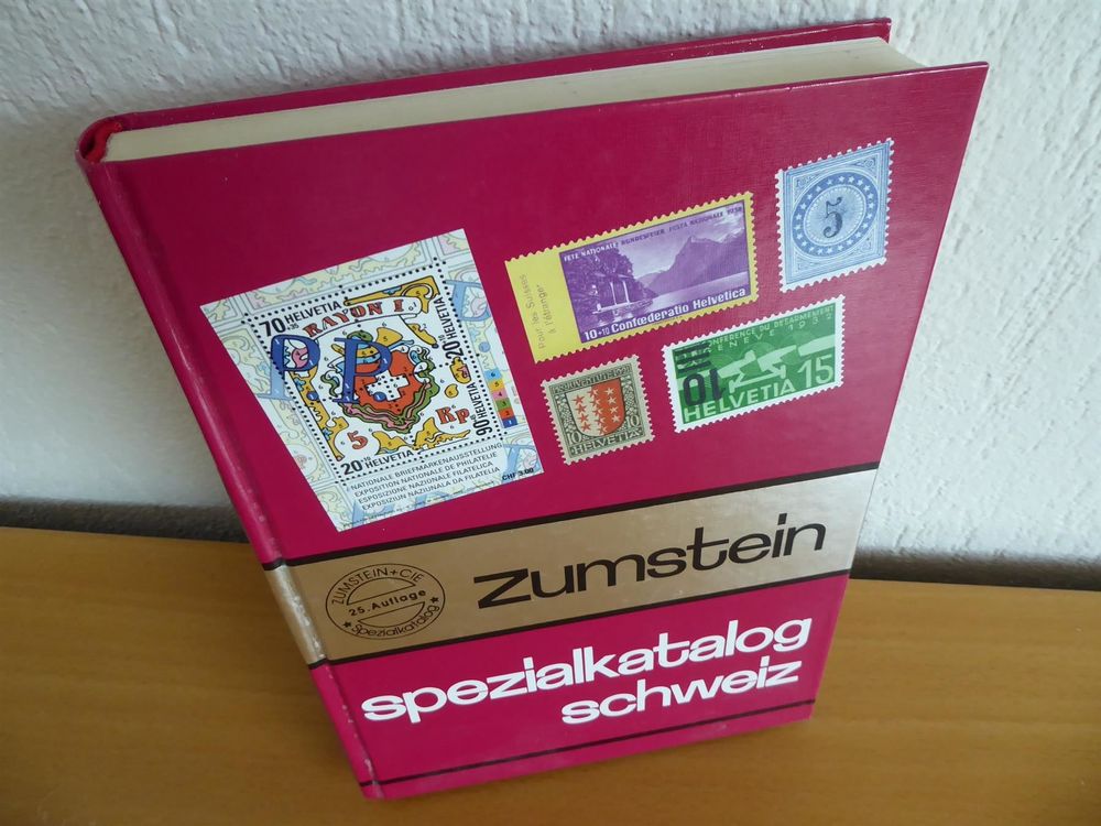 Zumstein Spezial Katalog Schweiz | Kaufen auf Ricardo