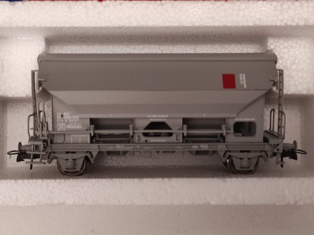 Selbstentladewagen "Uetikon" grau der SBB von Roco H0, GS (Neu und ...