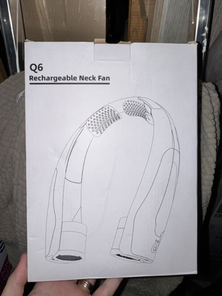 Q6 Nackenventilator - Bleib kühl, egal wo du bist! 💨 (Neu und ...