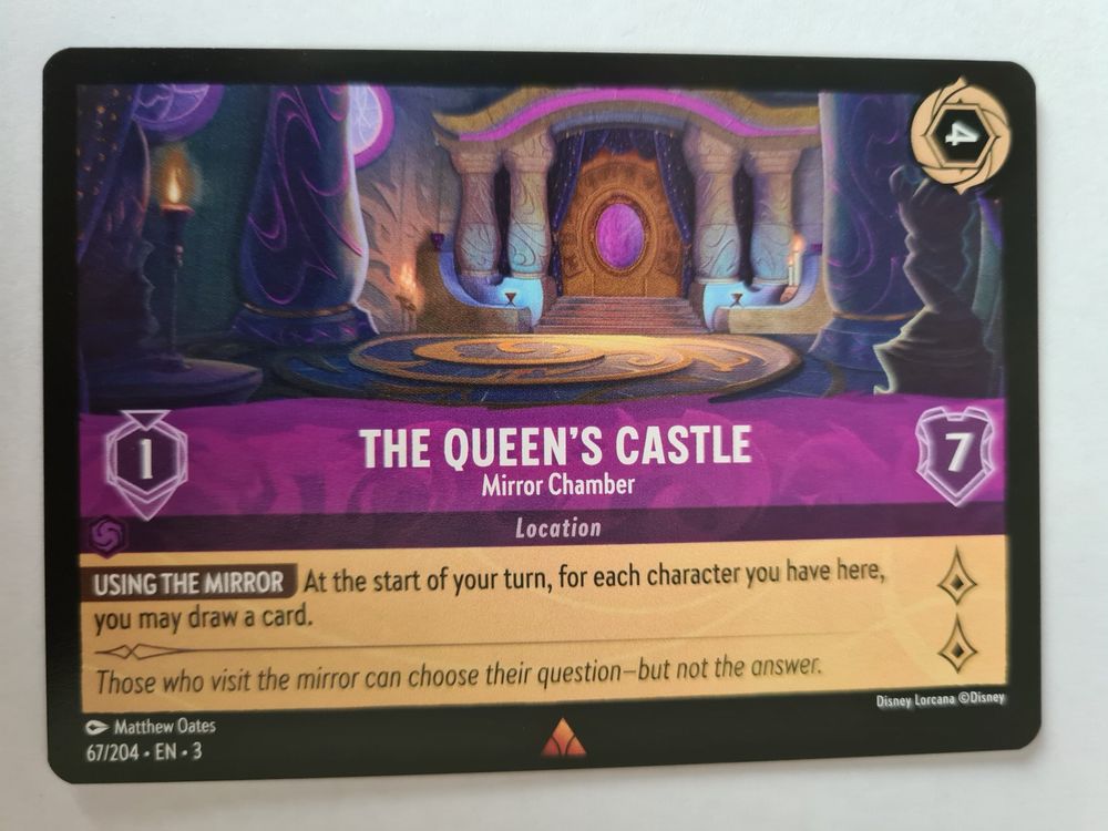 Lorcana, The Queen's Castle - Mirror Chamber, 067/204-EN-3 (Neu (gemäss Beschreibung)) in ...