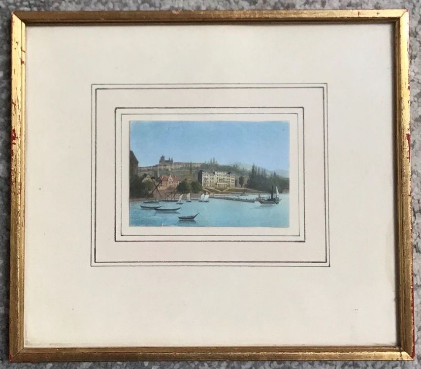 Antike Aquarell | Kaufen auf Ricardo