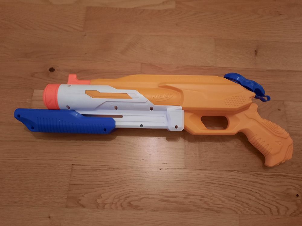 Wasserpistole Nerf Super Soaker Double Drench (Gebraucht) in Amden für ...