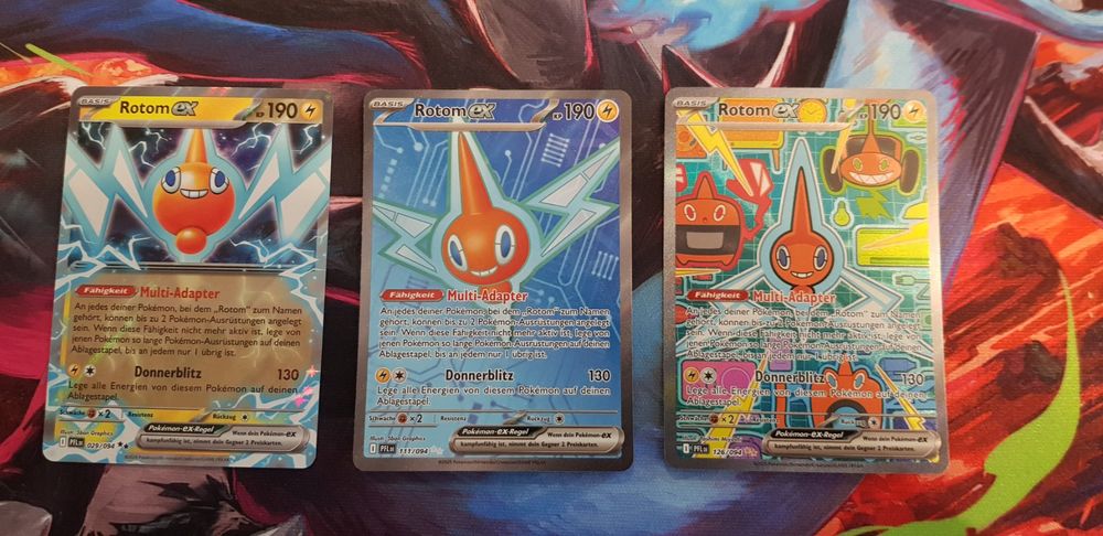 Pokémon Karten: Rotom EX - Seltenes Trio. Fatale Flammen (Neu (gemäss ...