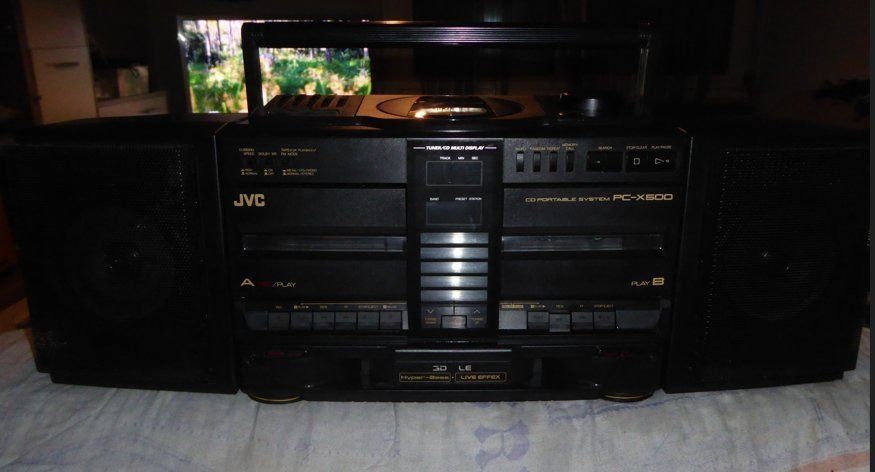 Grosse Boombox Portable Vintage JVC PC-X500 (Gebraucht) in Wittenbach ...