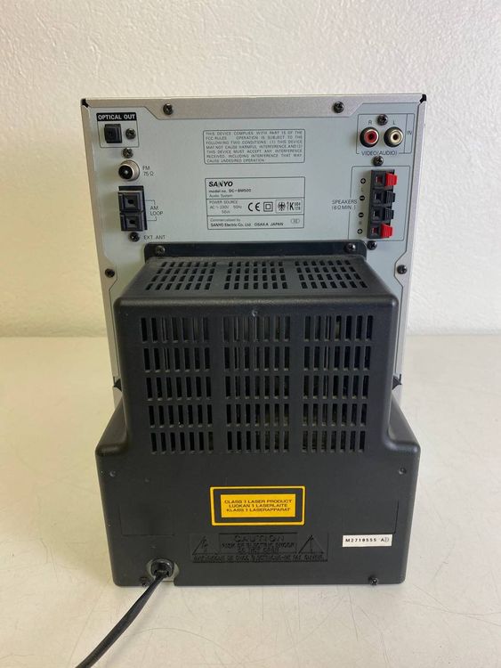 Sanyo DC-BM 500 CD Kompaktanlage mit Lautsprecher N 1058 (Gebraucht) in Roggwil BE für CHF 4 ...