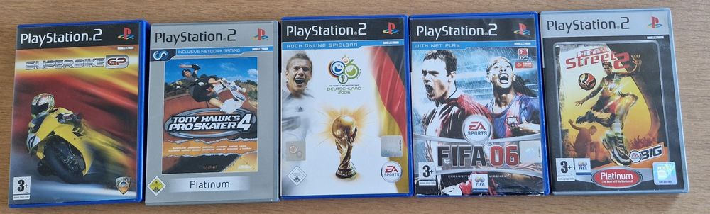 PS2 Spiele - FIFA/SUPERBIKE/PRO SKATER (Gebraucht) in Rotkreuz für CHF 50 – mit Lieferung auf ...
