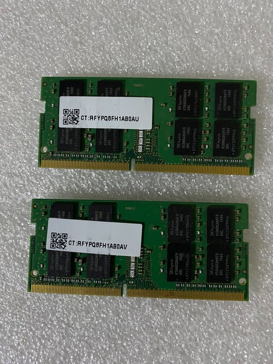 SK Hynix Laptop Memory 2 x 16=32GB PC4-2400T MHz (Gebraucht) in Bülach ...