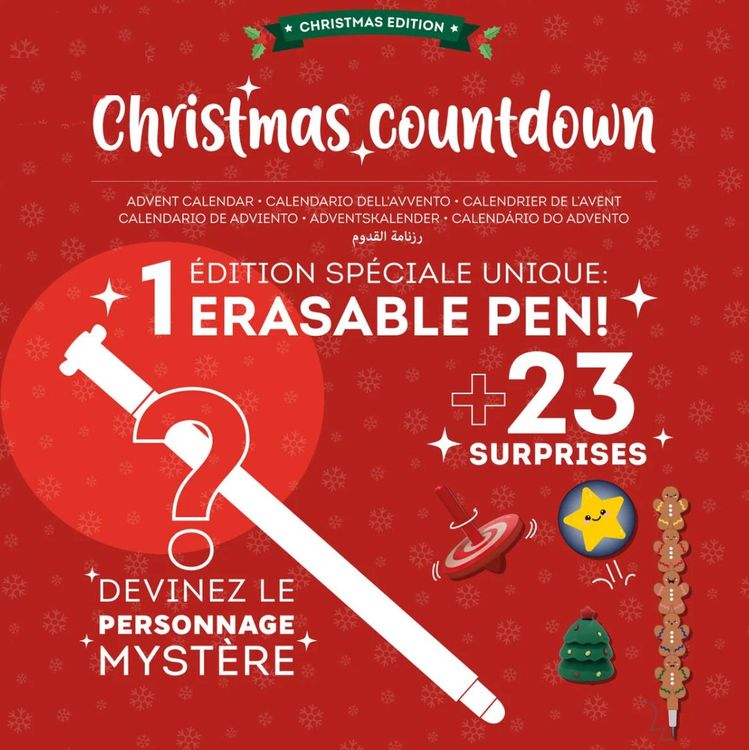 NEW LEGAMI Calendrier de l’Avent 2025 - Christmas Countdown (Neuf avec emballage d'origine) à ...