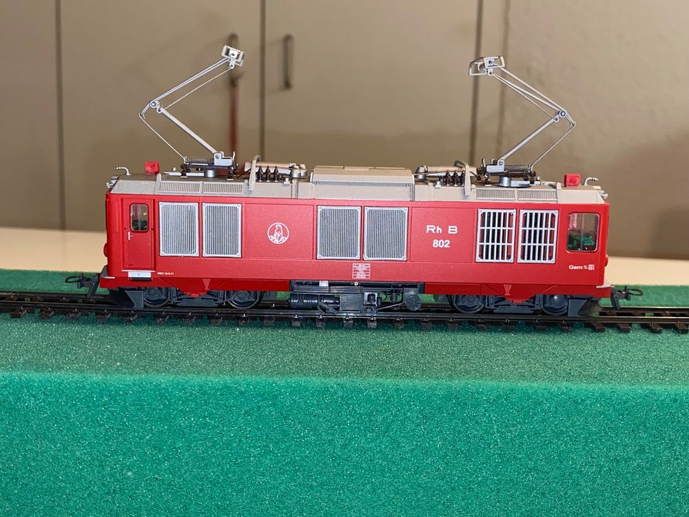 Bemo RhB Gem 4/4 802 Murmeltier H0m Analog (Neu (gemäss Beschreibung)) in Spiez für CHF 170 ...