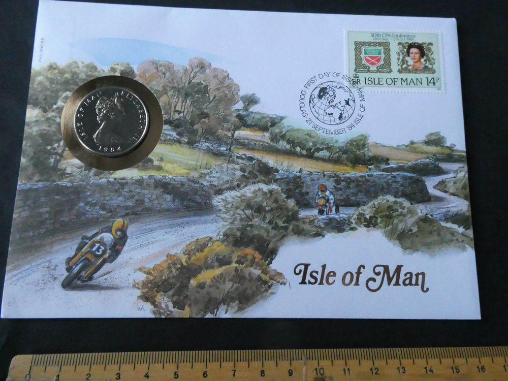 Isle of Man 1984, Münzbrief (Neu (gemäss Beschreibung)) in Hinterforst für CHF 5 – mit Lieferung ...