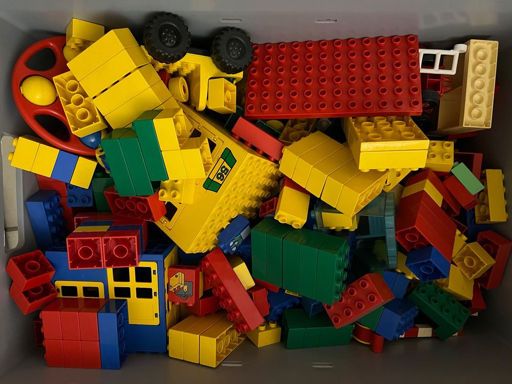 Lego Duplo Kiste ca 10kg inkl. Platte | Kaufen auf Ricardo