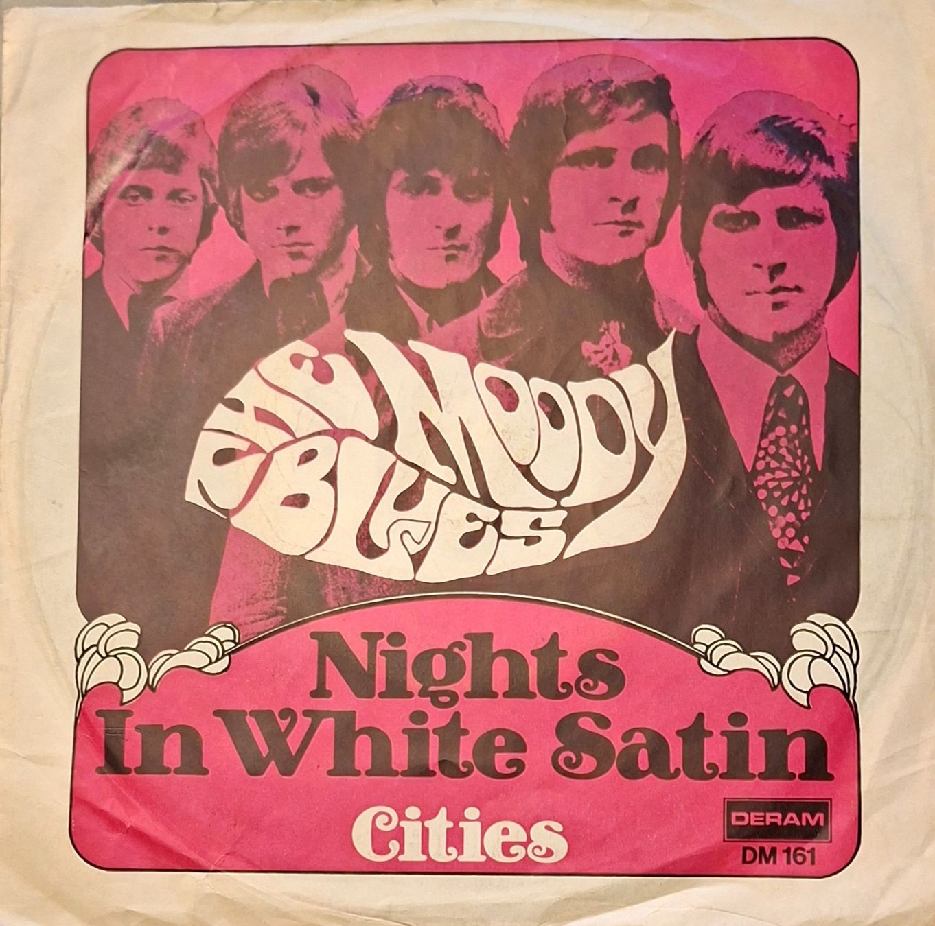 Vinyl-Single Moody Blues - Nights In White Satin (Gebraucht) in ...