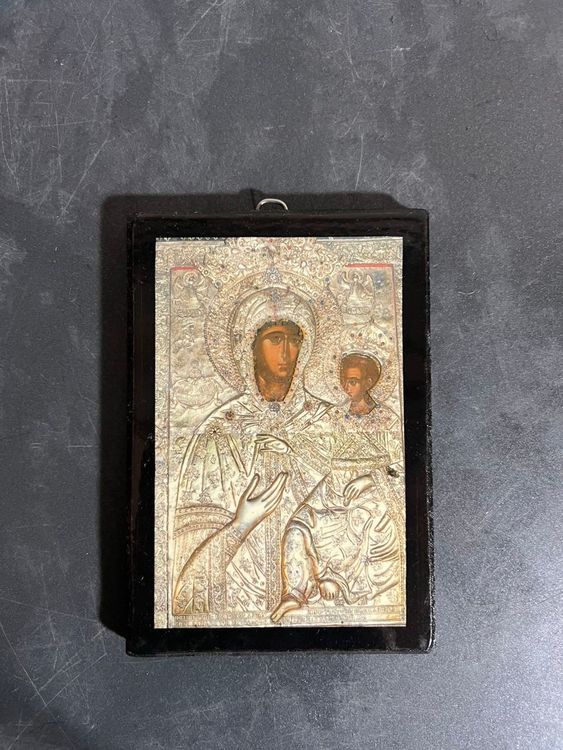 Antike Russische Ikone Madonna mit Kind (138) (Gebraucht) in Illnau-Effretikon für CHF 23 – nur ...