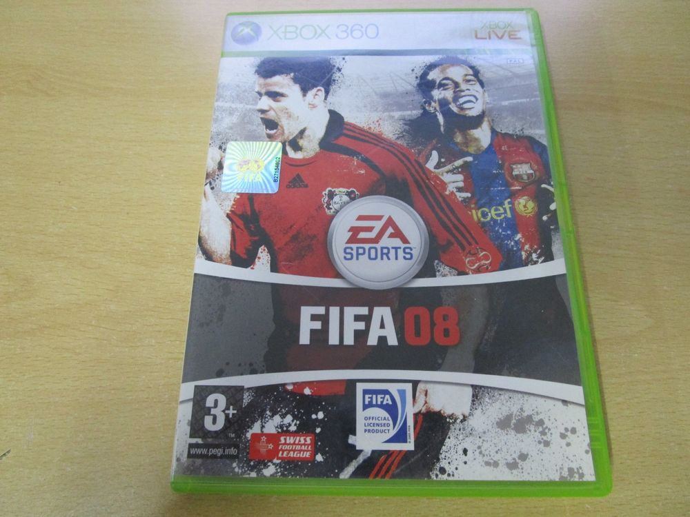 FIFA 08 Xbox 360 FIFA08 XBOX360 EA Sports FIFA 08 (Neu und ...
