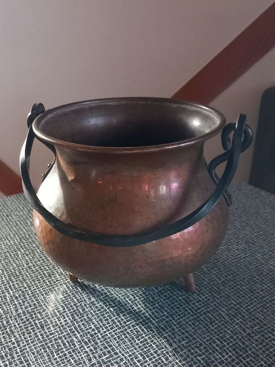 Kupfertopf/Kupferkessel mit Henkel | Kaufen auf Ricardo