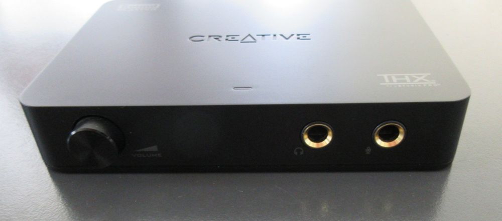 Creative Sound Blaster X-Fi HD - USB Audiokarte mit THX (Gebraucht) in ...