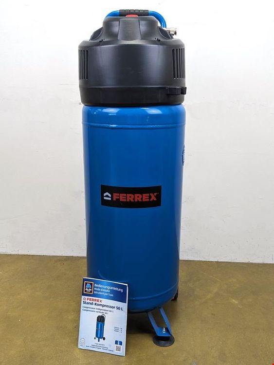 FERREX | Kompressor | 50l | blau | Kaufen auf Ricardo