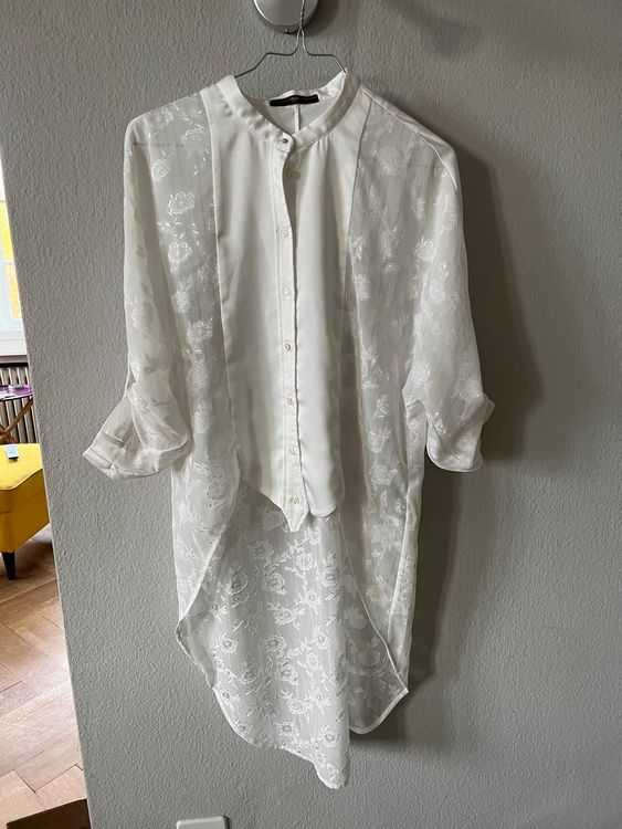 Bluse HIGH use, Gr. 34, weiss, hinten länger (Gebraucht) in Solothurn ...