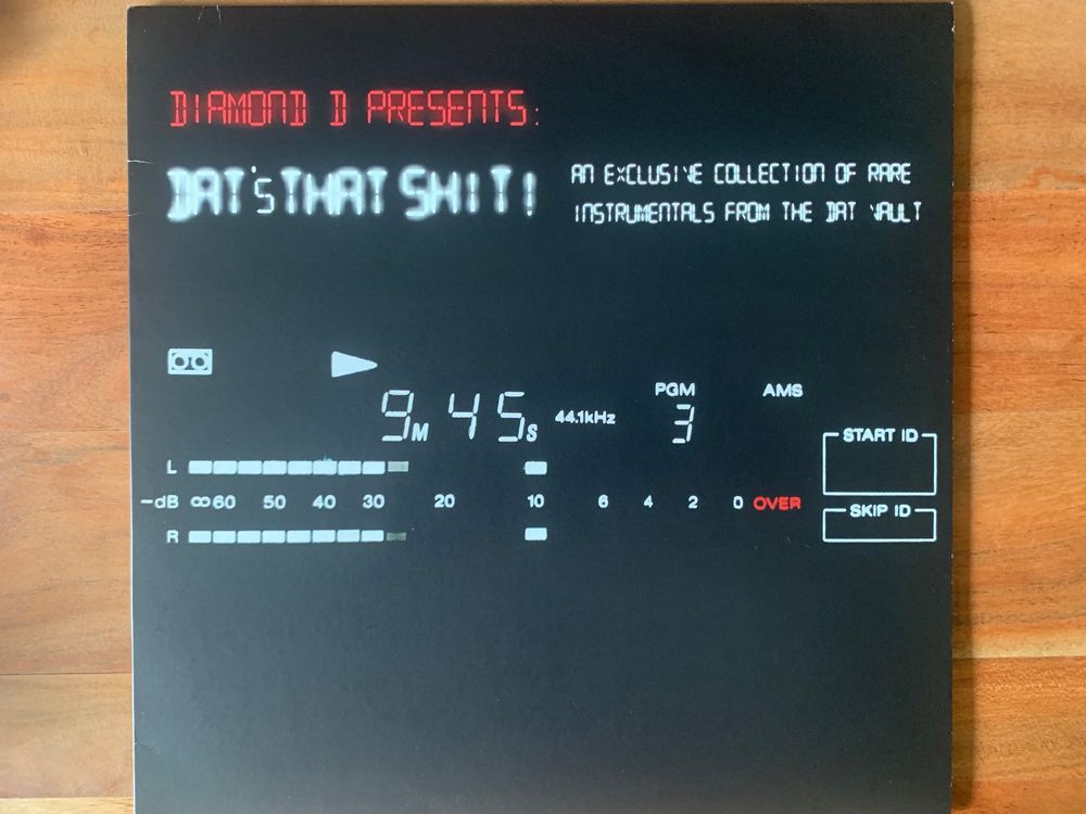Diamond D - Dat's That Shit! (Instrumentals LP) Top Zustand! (Gebraucht ...