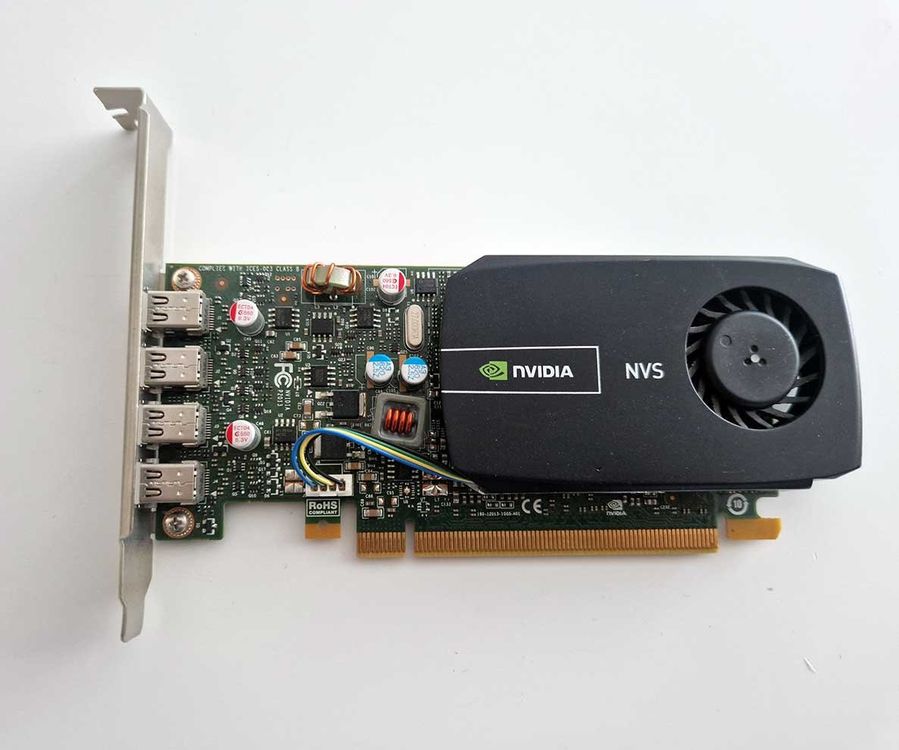 NVIDIA NVS 510 2 GB Grafikkarte 4x Mini-DisplayPort (Gebraucht) in Thun für CHF 75 – mit ...