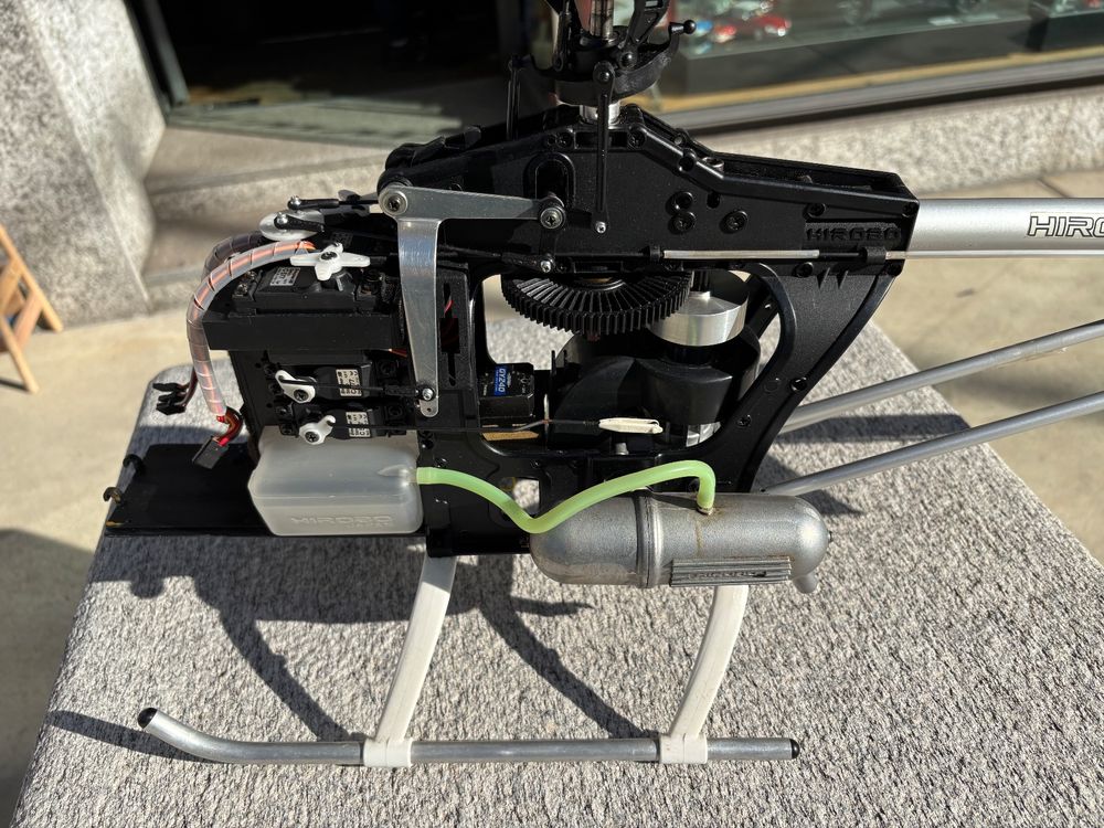 Rc helicopter Hirobo Shuttle Plus Futaba Nitro Helicopter (Gebraucht ...