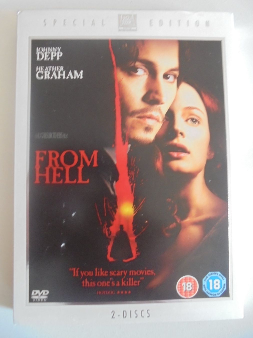 " From Hell " Johnny Depp, Heather Graham. 2 DVD in english (Gebraucht ...