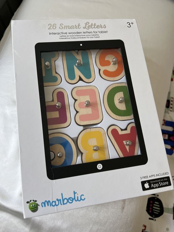 Interactive magnetic Letters for iPad /tablet stem toy | Kaufen auf Ricardo