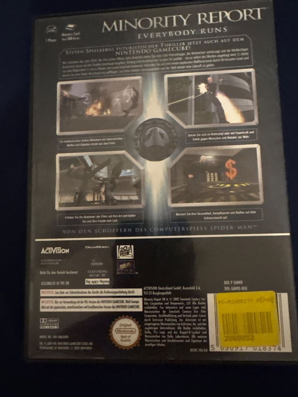 Minority Report Everbody Runs (CIB) ****Twint**** (Gebraucht) in ...