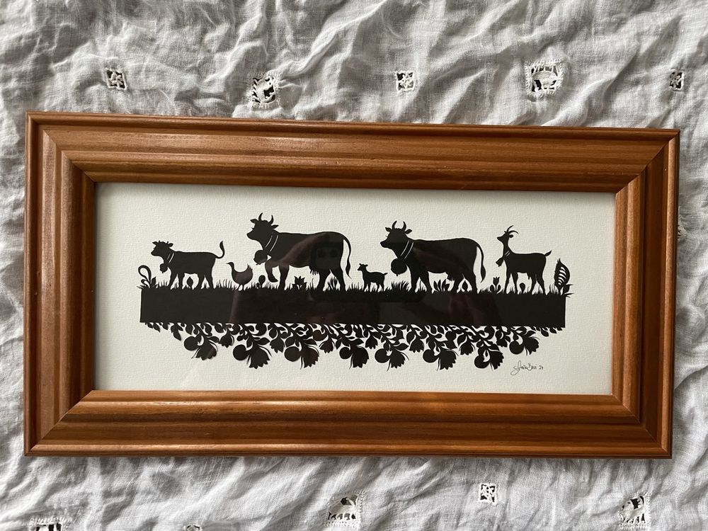 Scherenschnitt (Neu (gemäss Beschreibung)) in Konolfingen für CHF 88 – mit Lieferung auf Ricardo ...