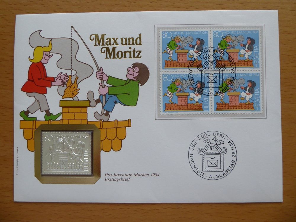 Silber Numis Max und Moritz | Kaufen auf Ricardo
