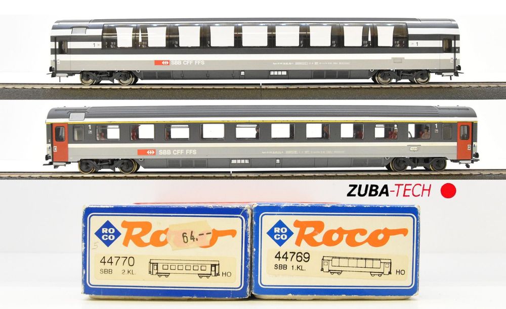 2x Roco Euro City Personenwagen SBB H0 GS mit OVP | Kaufen auf Ricardo
