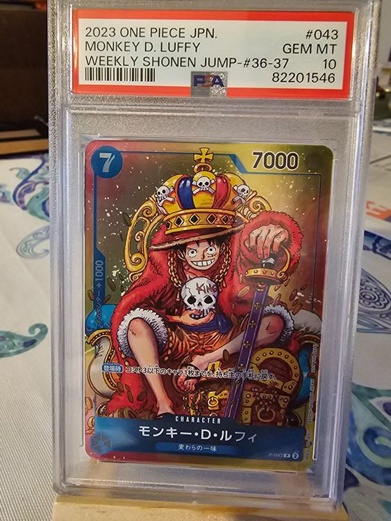 One Piece Monkey D. Luffy PSA 10 JP | Acheter sur Ricardo