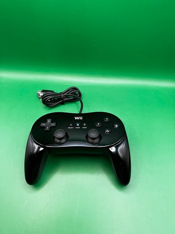 Nintendo Wii Classic Controller Pro schwarz (1 Stück) | Kaufen auf Ricardo
