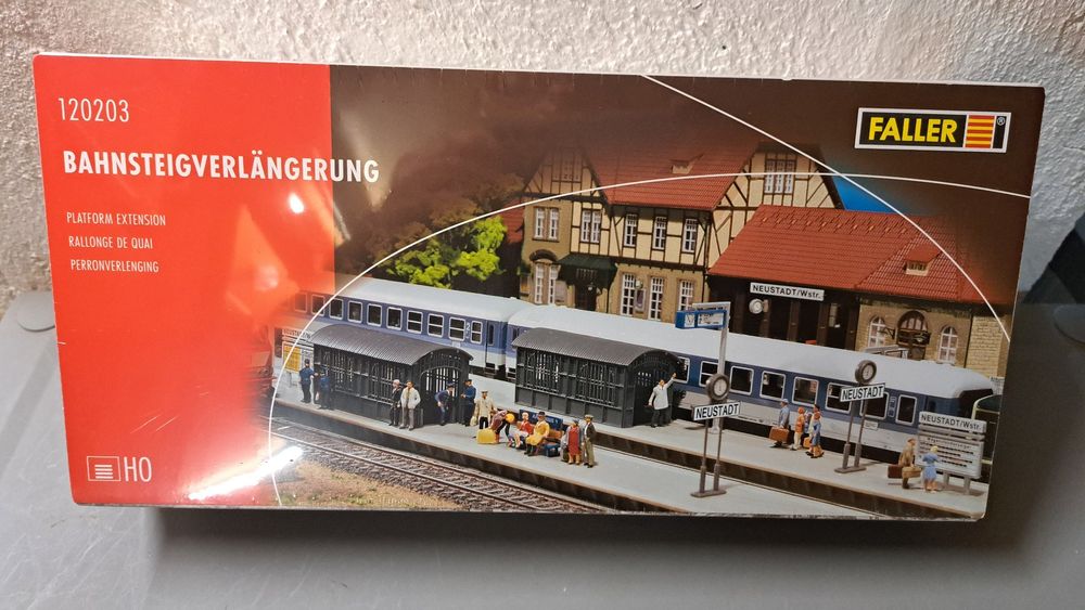 Faller H0 120203 Bahnsteigverlängerung (Neu und originalverpackt) in ...