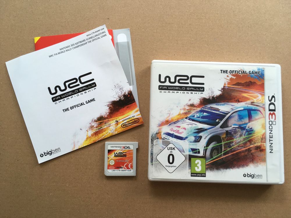 WRC Fia World Rally Championship für Nintendo 3ds (Gebraucht) in St ...