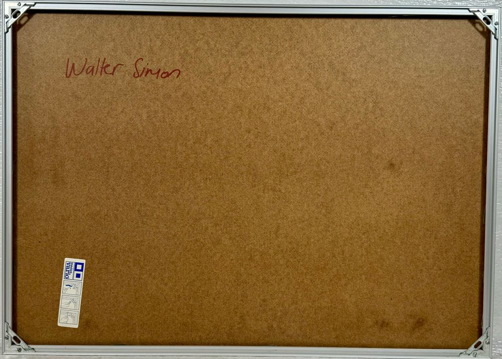 Walter Simon (1914-2010) Grosses Landschaft Zeichnung (Gebraucht) in ...