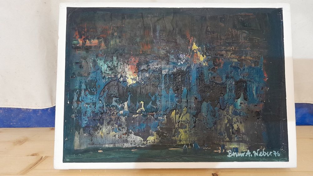 Ölgemälde von Bruno A. Weber (Gebraucht) in Hilterfingen für CHF 56 – nur Abholung auf Ricardo ...